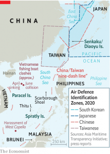 SCS map - Nghiên cứu quốc tế